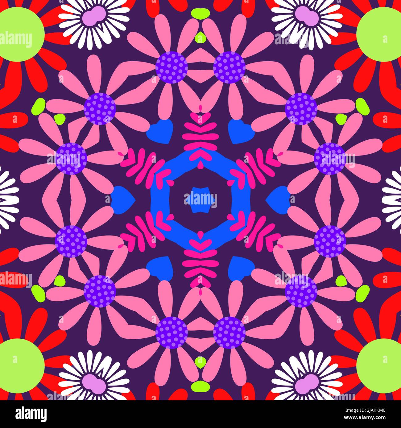 Abstract Computer generated Fractal design. A fractal is a never-ending ...