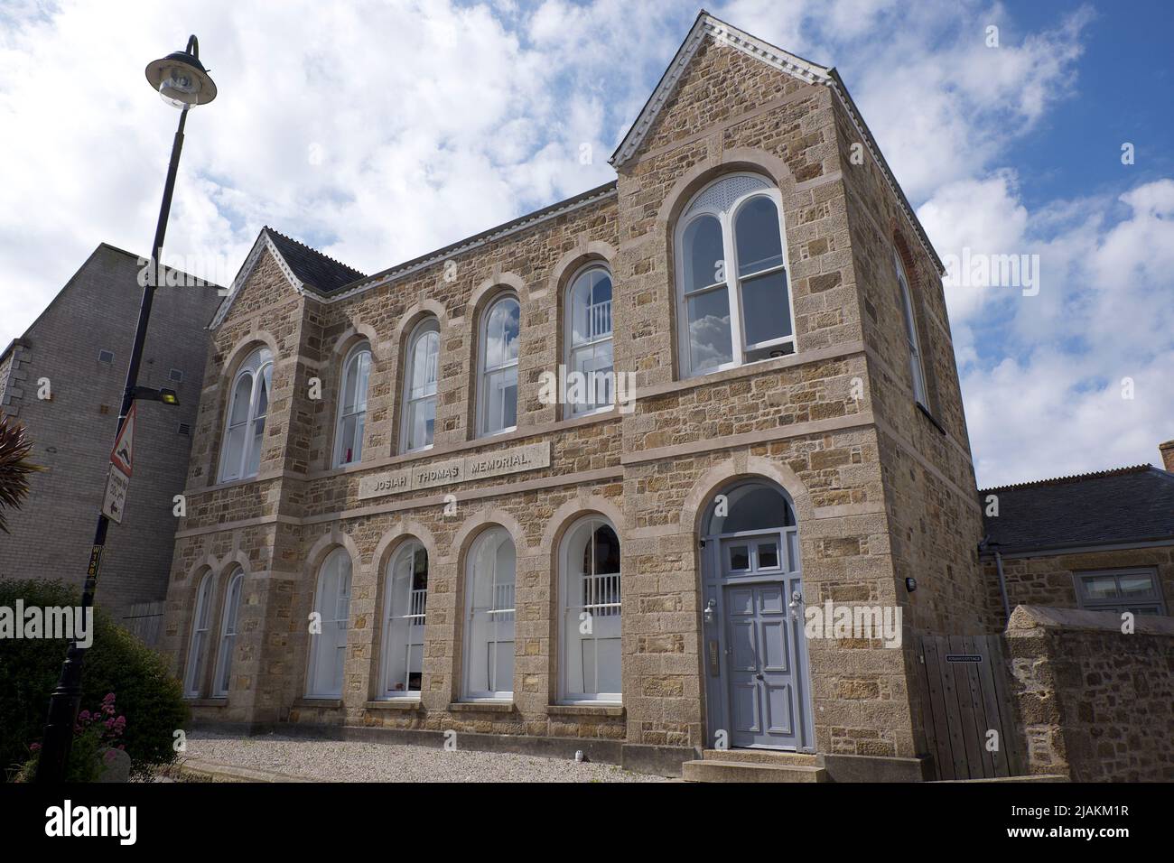 Camborne historic tin mining town Cornwall UK Stock Photo - Alamy