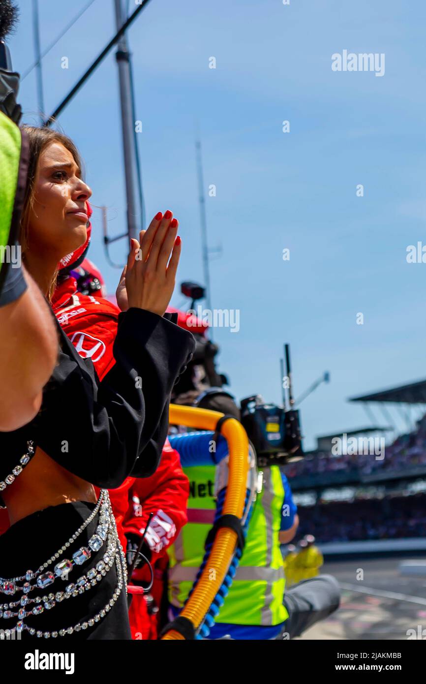 Indianapolis, MI, USA. 29th May, 2022. MARCUS ERICSSON (8) of Kumla ...