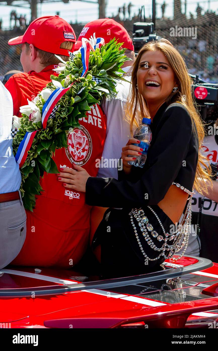 Indianapolis, MI, USA. 29th May, 2022. MARCUS ERICSSON (8) of Kumla ...