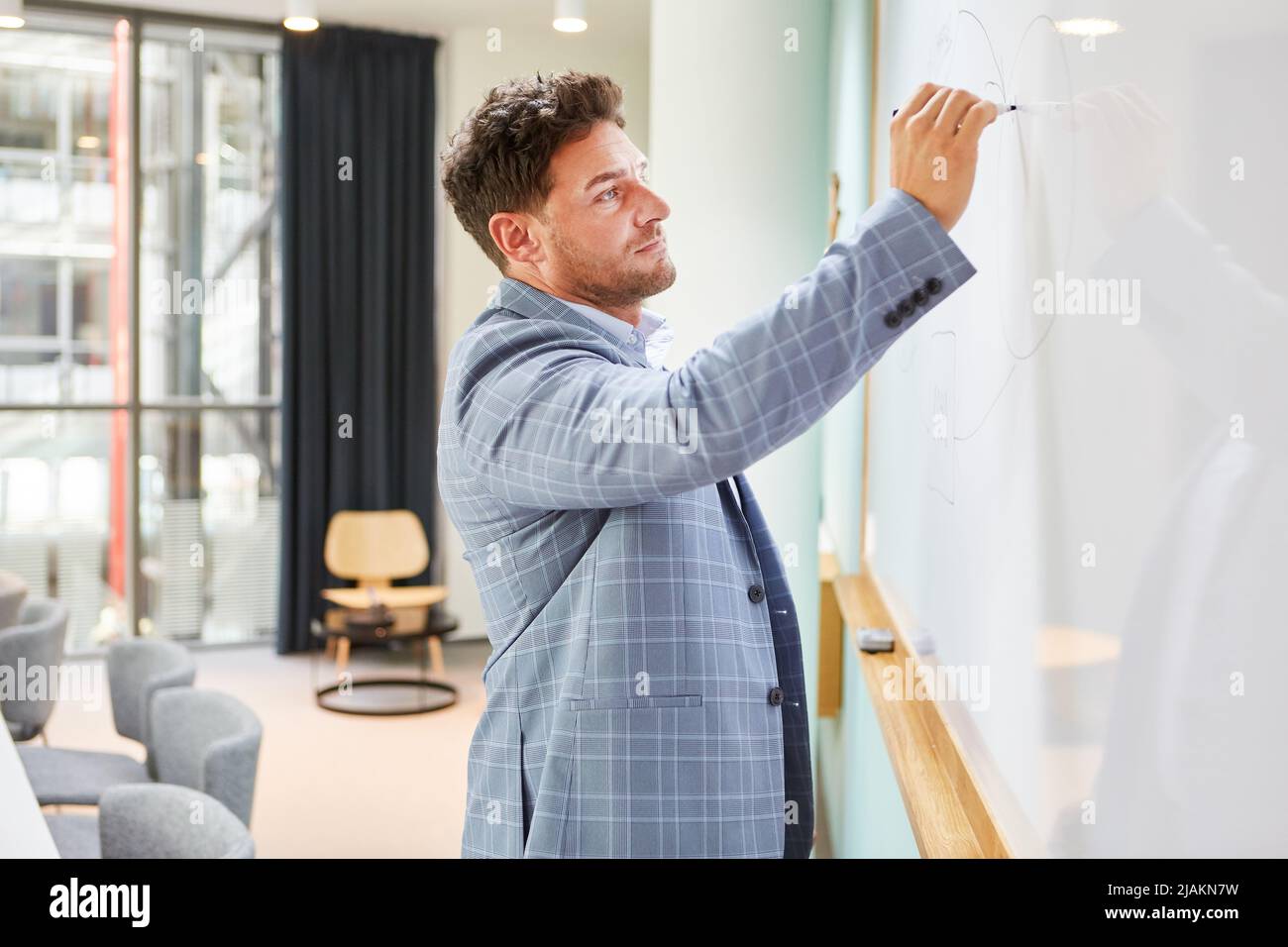 Lecture room blackboard hi-res stock photography and images - Alamy