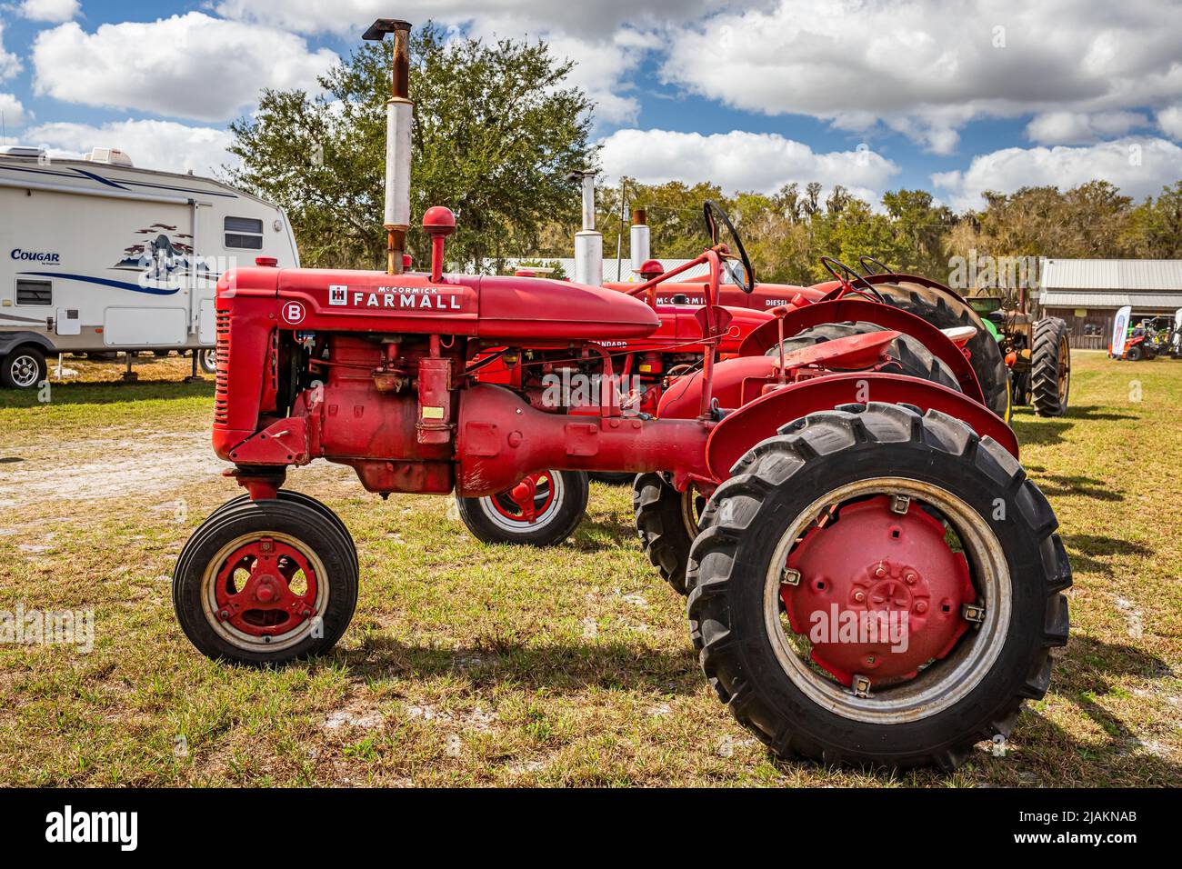 Fort Meade, FL - February 23, 2022: 1939 International Harvester ...