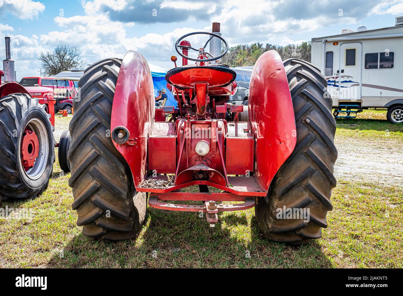 Fort Meade, FL - February 23, 2022: 1940 McCormick-Deering WD-9 ...