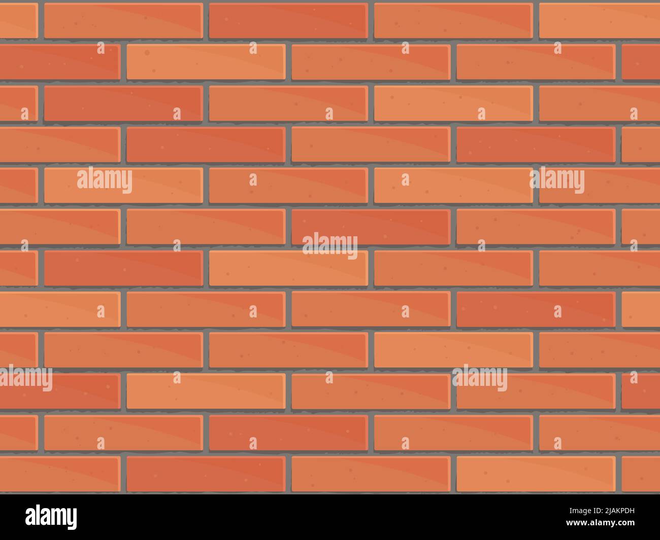 Brick wall seamless Vector illustration background Stock Vector Image ...