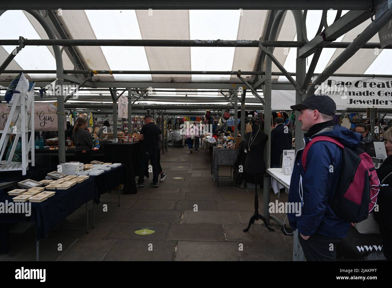 The Shambles Market, York Stock Photo - Alamy