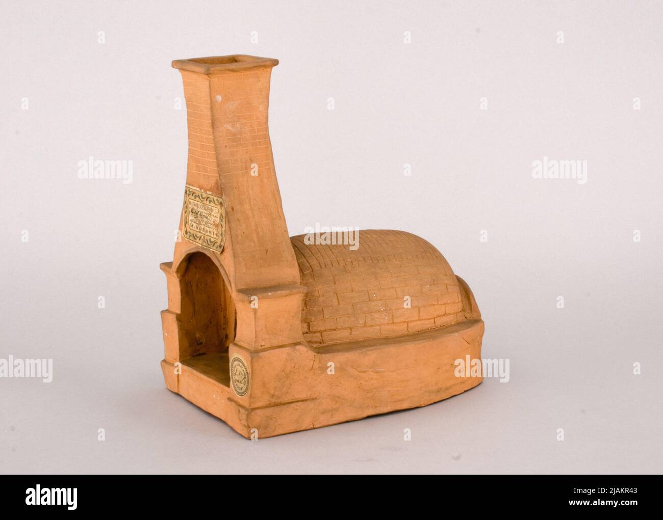 Model of a pottery stove Słowicki, Karol (1824 1911), National Pottery ...