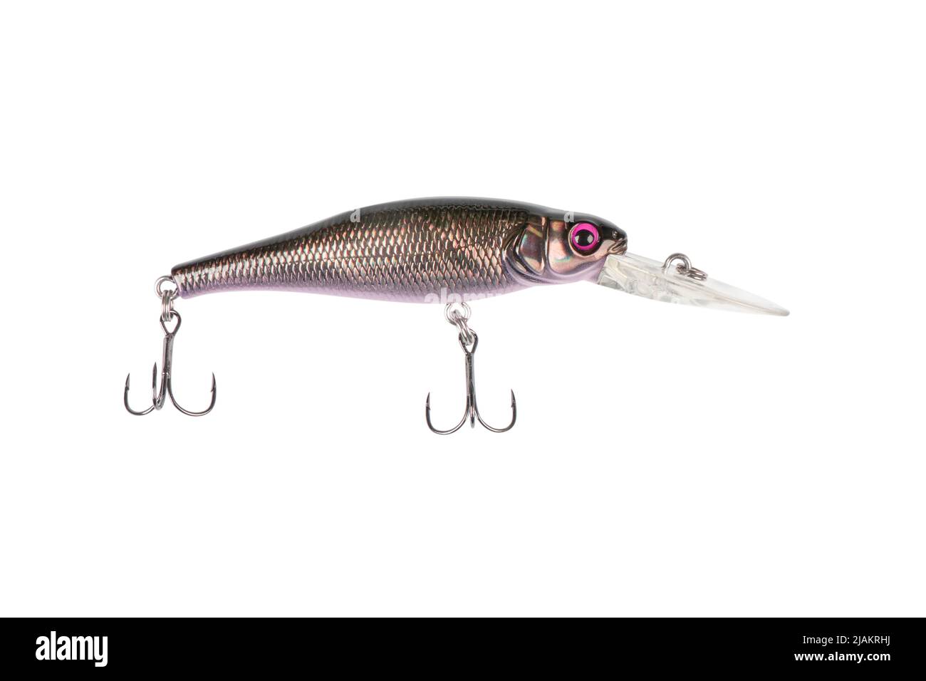 Fishing lure isolated on a white background Stock Photo - Alamy