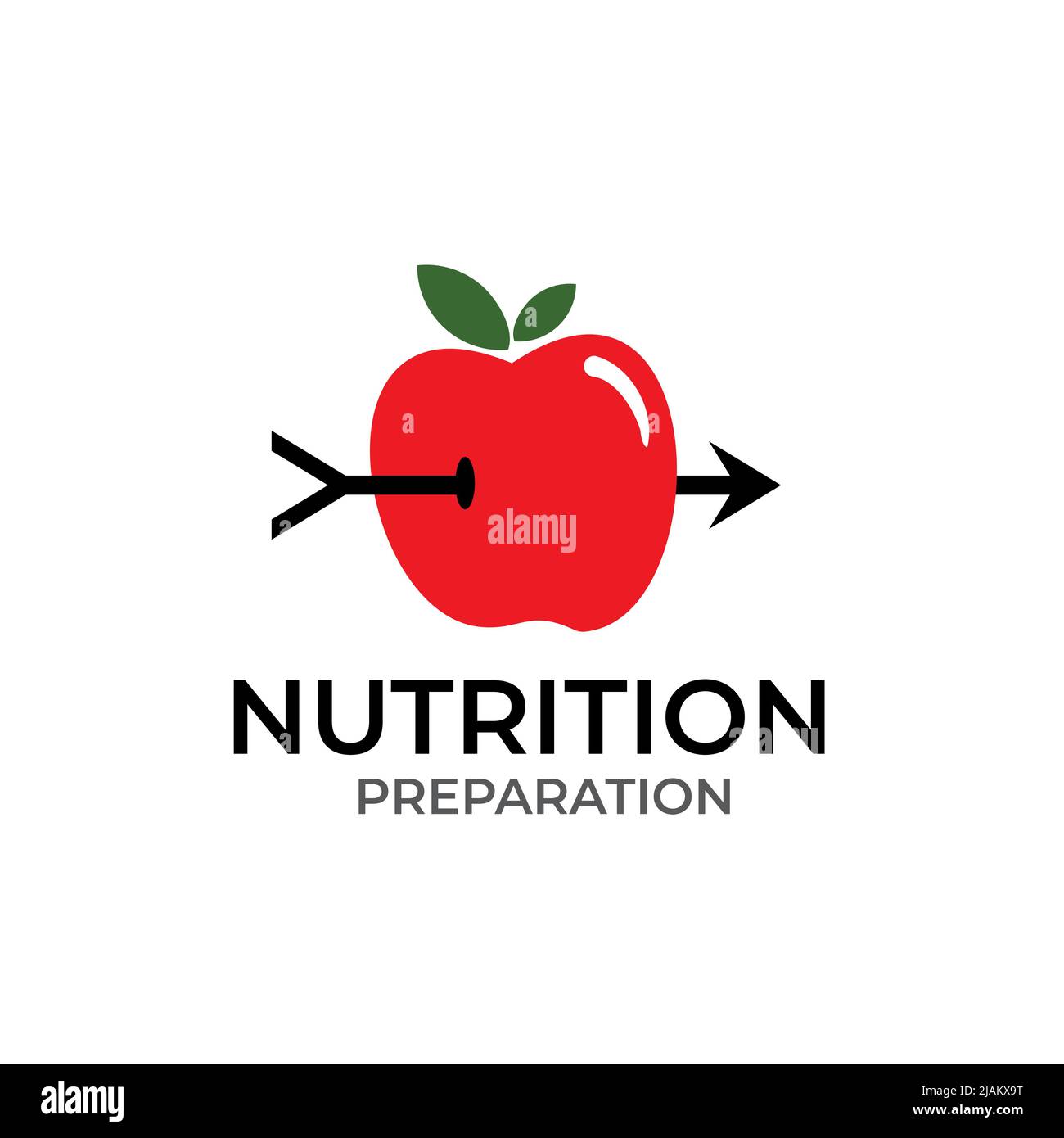 Nutritional food design vector Cut Out Stock Images & Pictures - Alamy