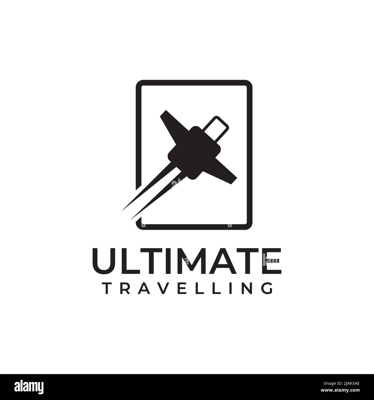 Travel agent tourism advisor vector logo design Stock Vector Image ...