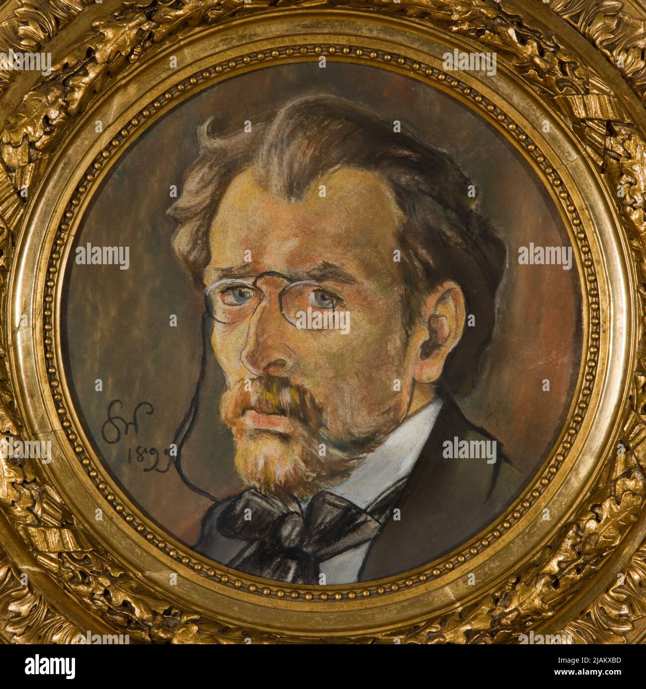 Portrait of Adam Chmiel Wyspiały, Stanis Aw (1869 1907 Stock Photo - Alamy