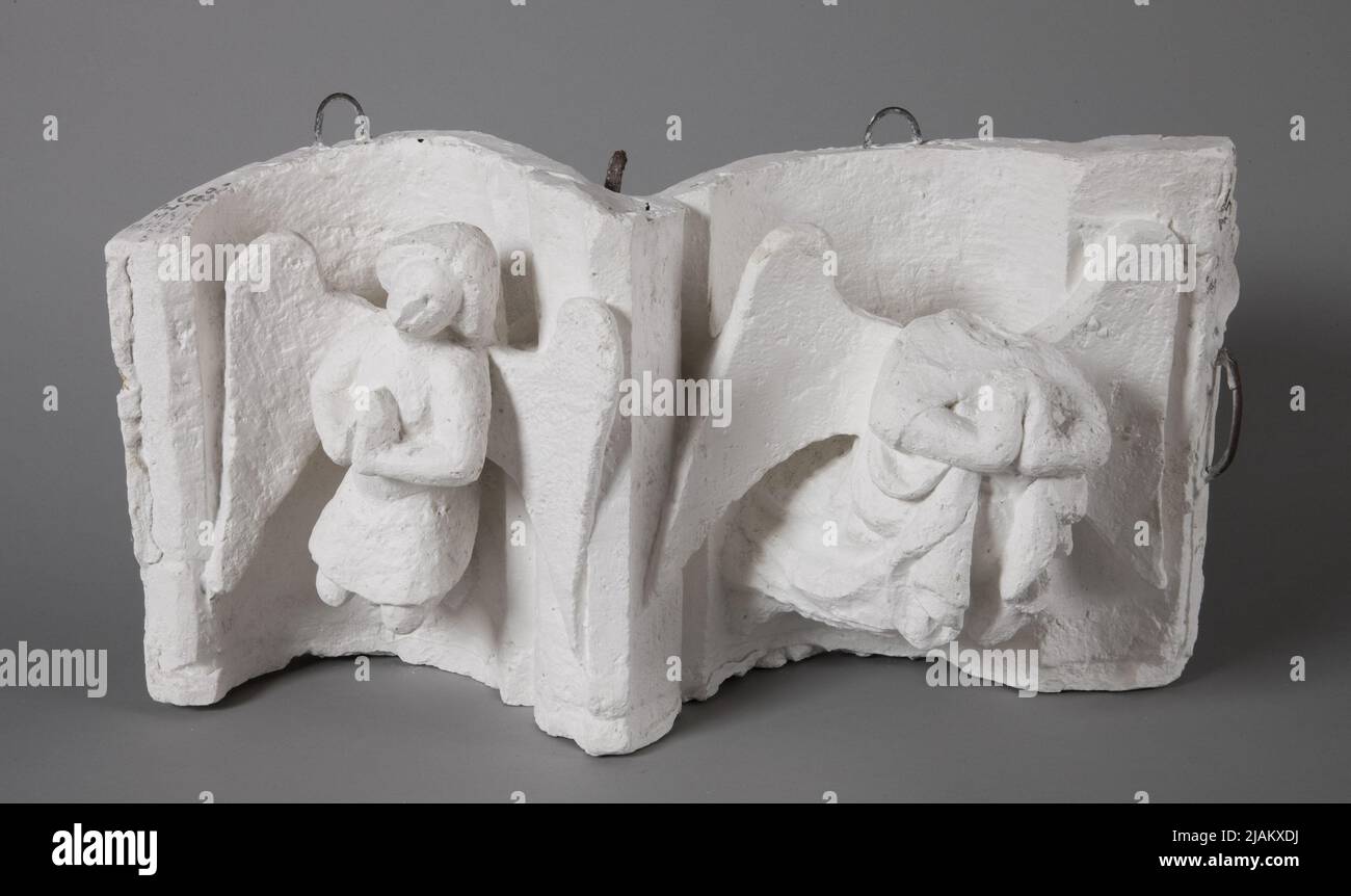 The head of Christ surrounded by five adoring angels (fragment adoring ...