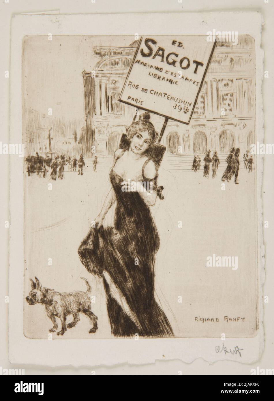 Carte Adresse Pour Ed. Sagot / address card for Edmond Sagota Ranft ...