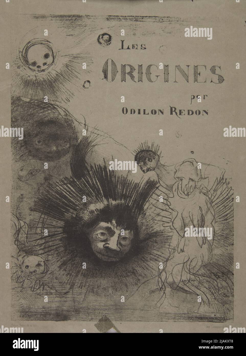 Title card / Frantispice with the title inscription and lithography ...