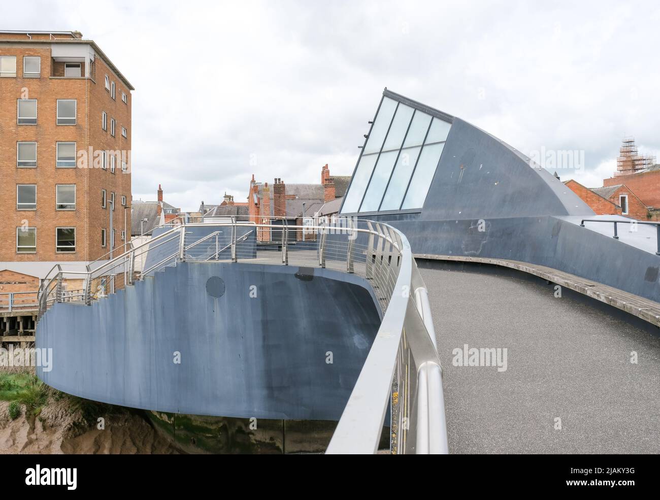 Hull, East Yorkshire, UK. May 21, 2022, One of several moving ...