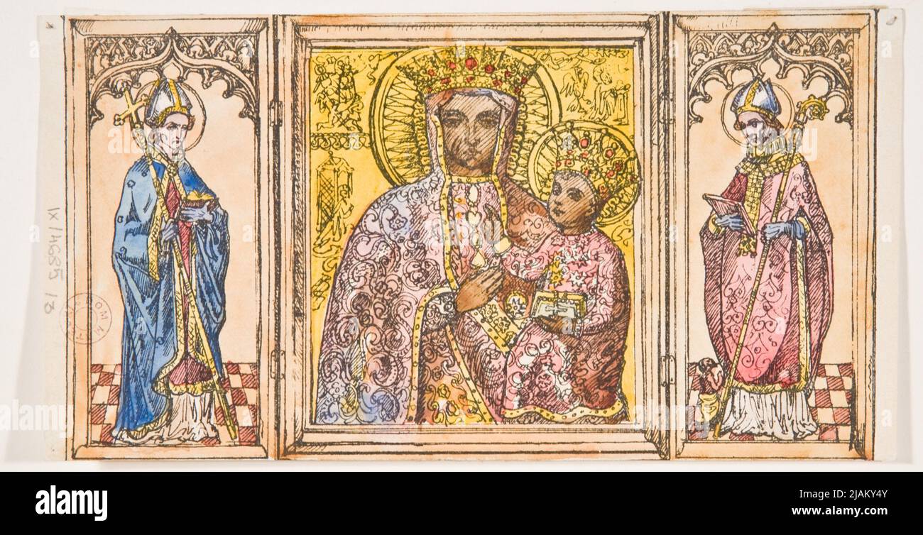 Altar Lithography: Salb M. (edition) & Jan Matejko Stock Photo - Alamy