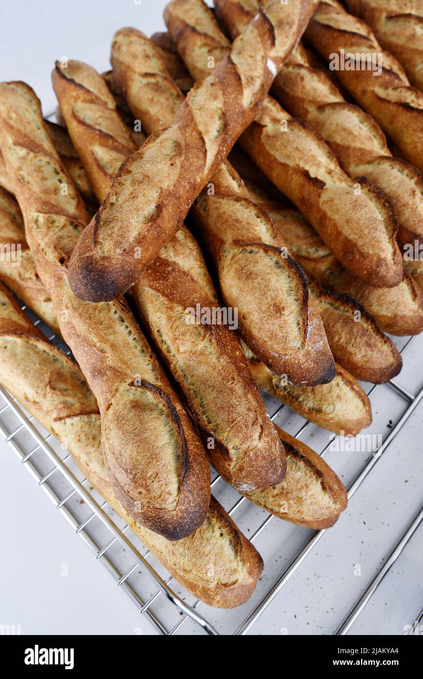 Real French tradition Baguette - Paris - France Stock Photo - Alamy