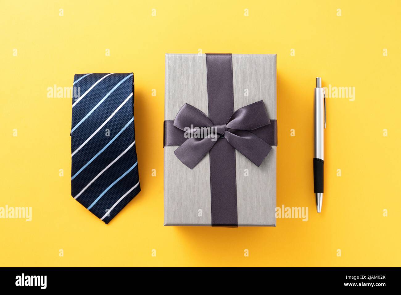 Father's day gift background design concept with gift box idea and ...