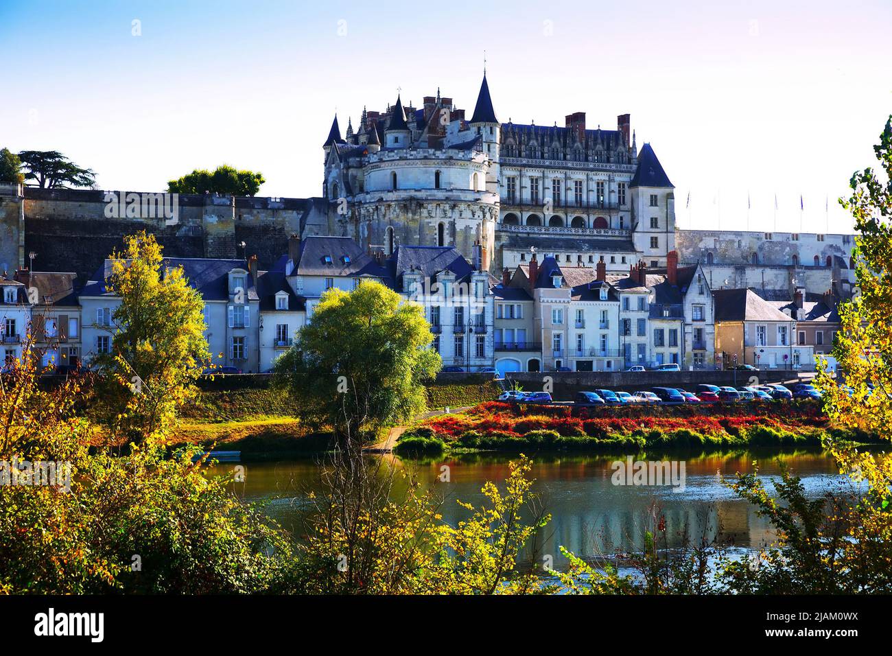 Royal castle Chateau de Amboise Stock Photo - Alamy