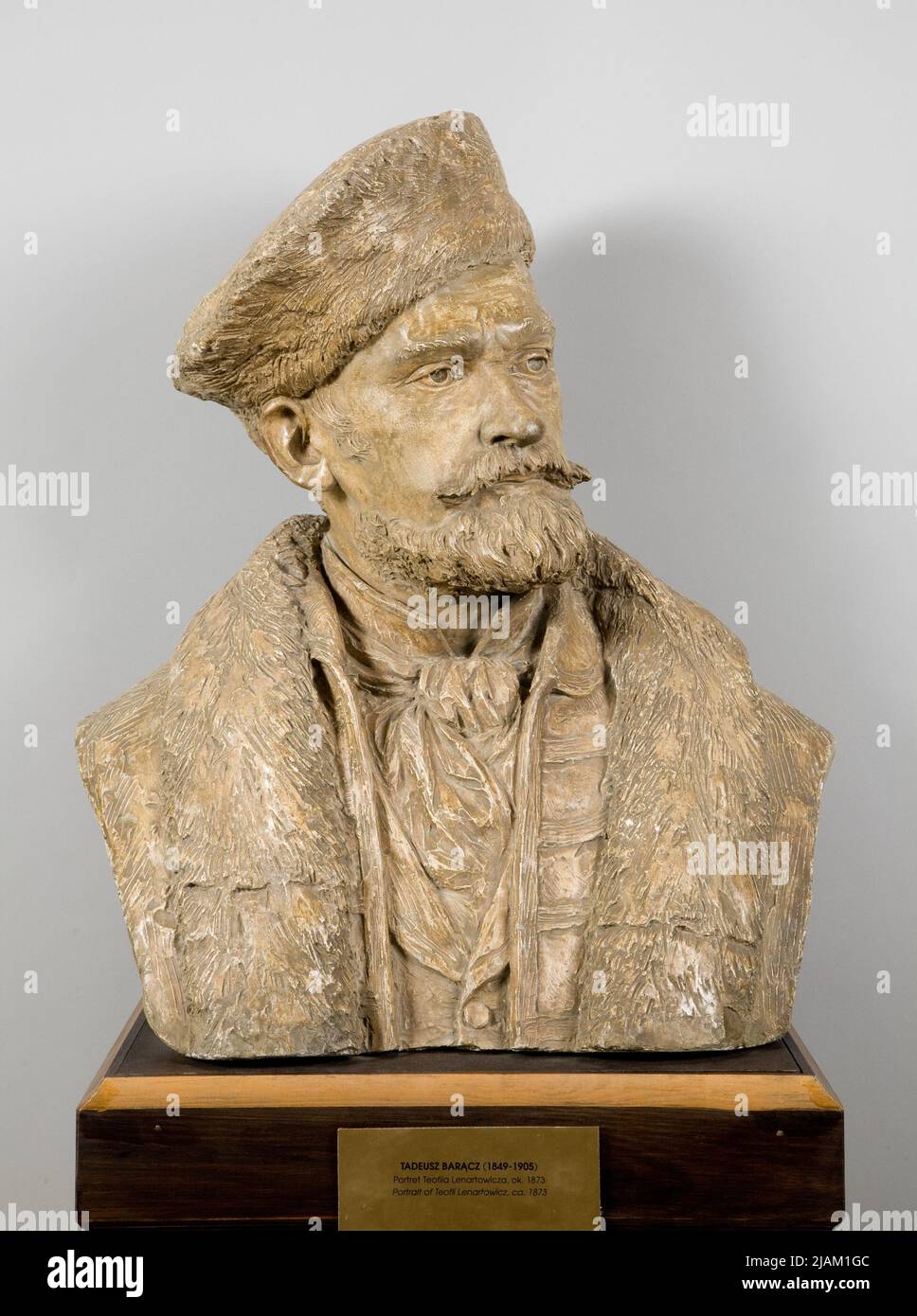 Portrait of Teofil Lenartowicz Bar, Tadeusz (1849 1905 Stock Photo - Alamy