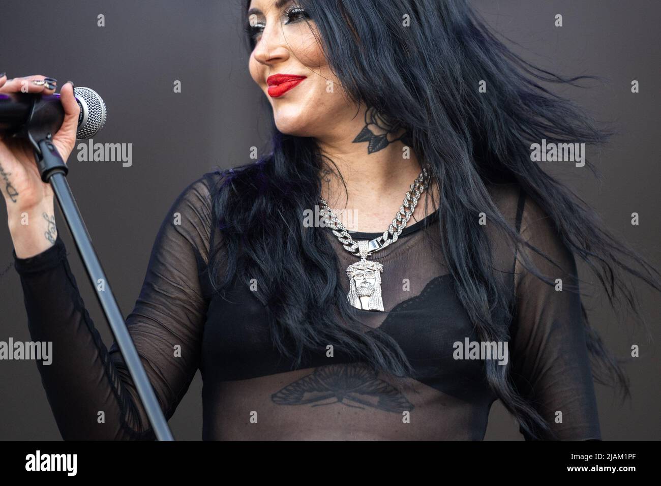 Dorothy Martin performs during the 2022 BottleRock Napa Valley at Napa ...
