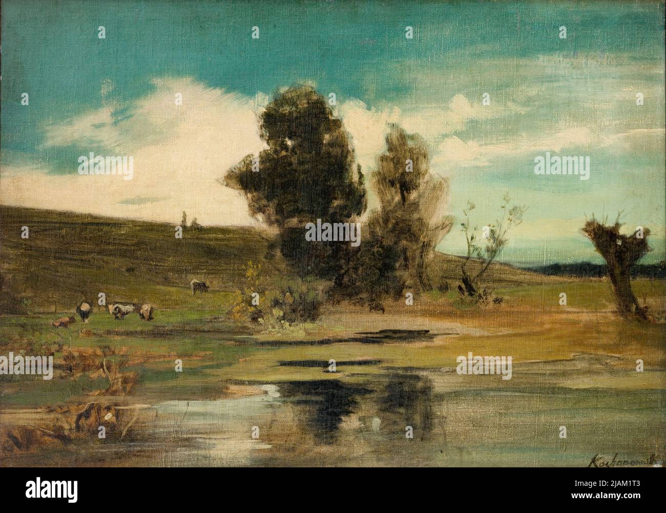 Landscape Kochanowski, Roman (1856 1945 Stock Photo - Alamy