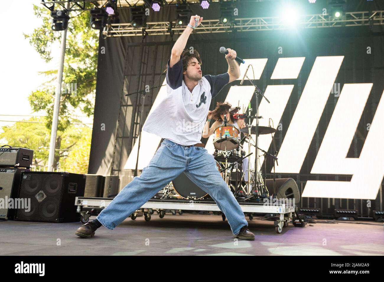 Dylan Nash of Liily performs during the 2022 BottleRock Napa Valley at ...
