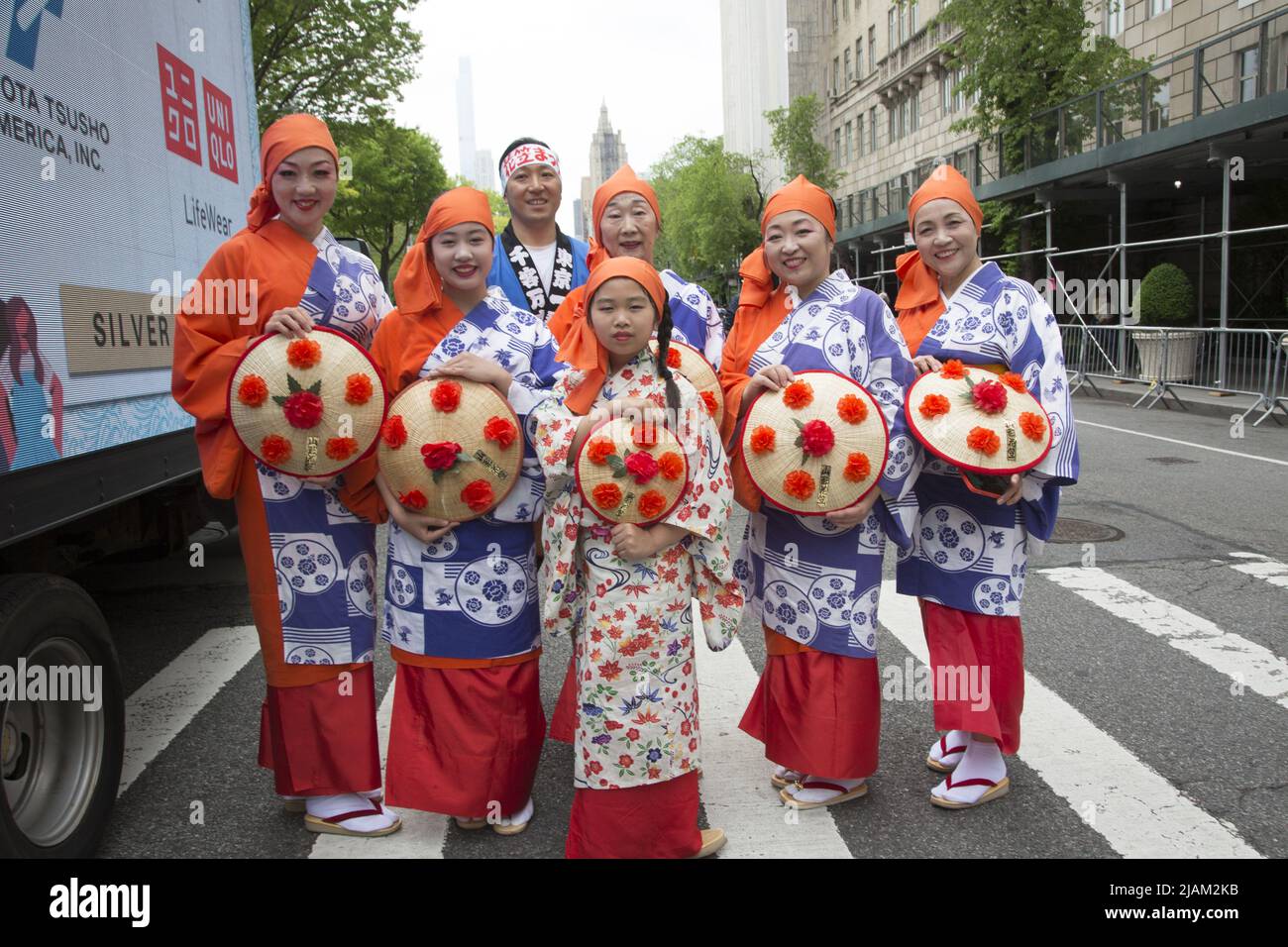 First ever Japan Day Parade on Central Park West in Manhattan on May 15 ...