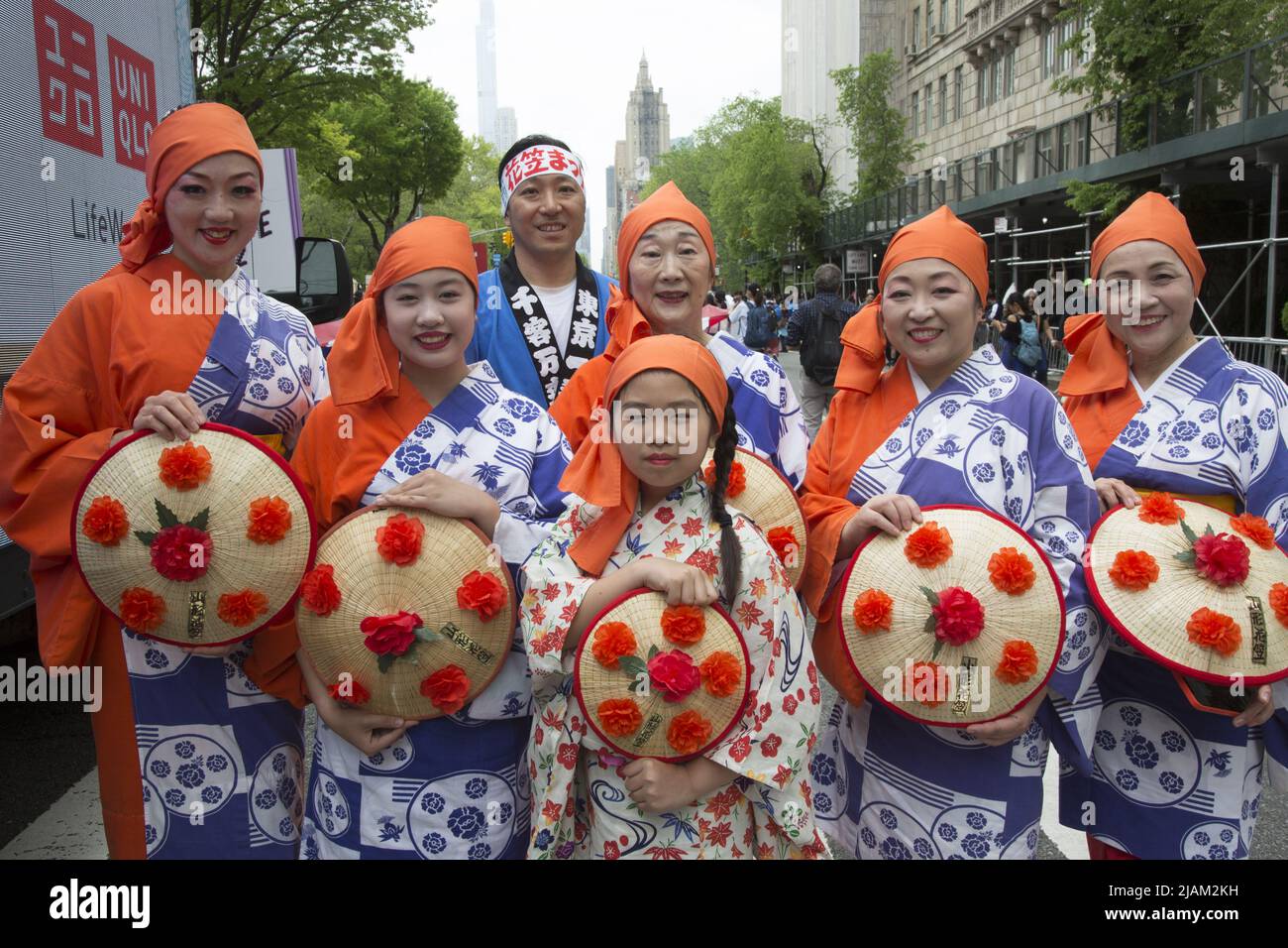 First ever Japan Day Parade on Central Park West in Manhattan on May 15 ...
