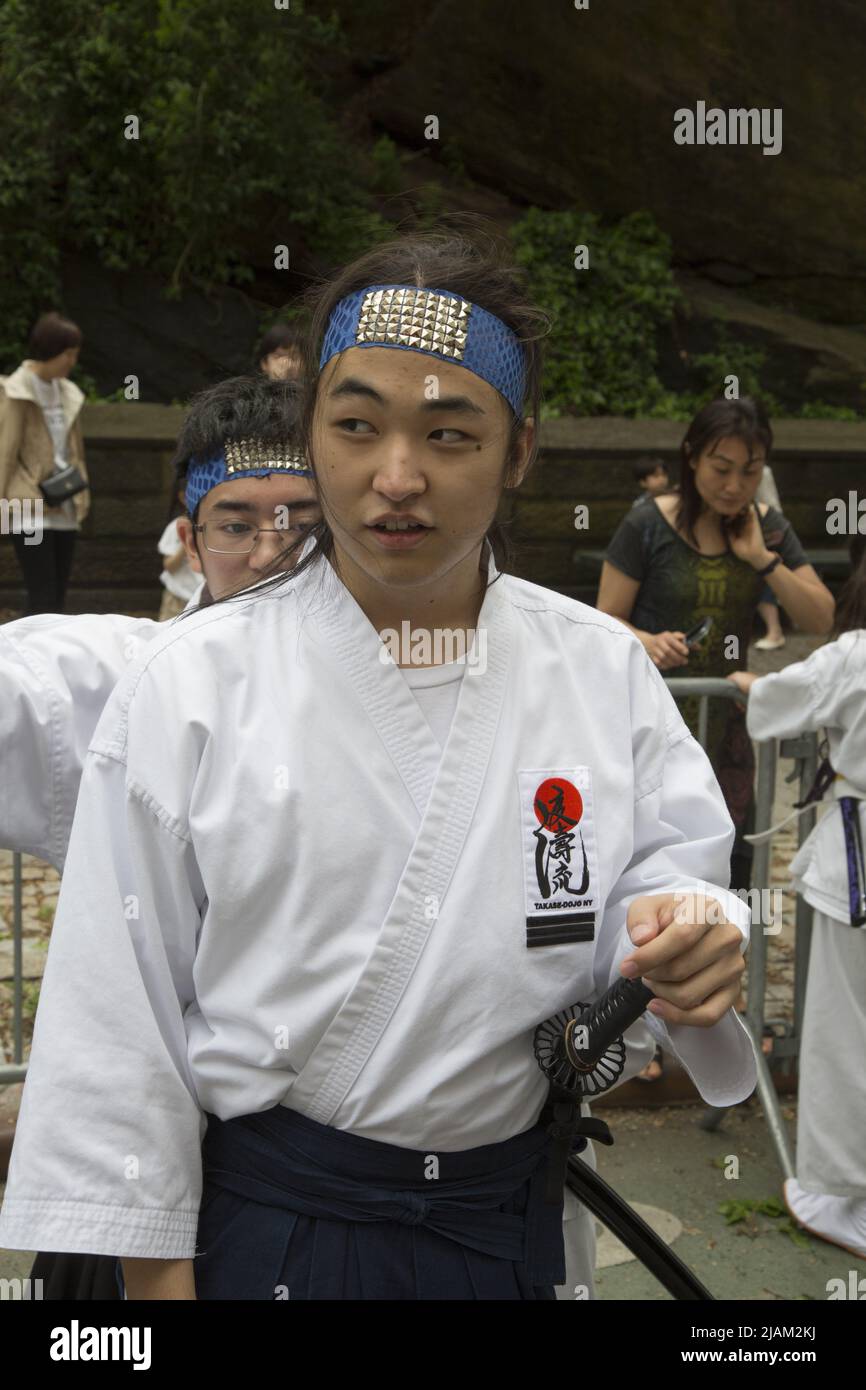 First ever Japan Day Parade on Central Park West in Manhattan on May 15 ...
