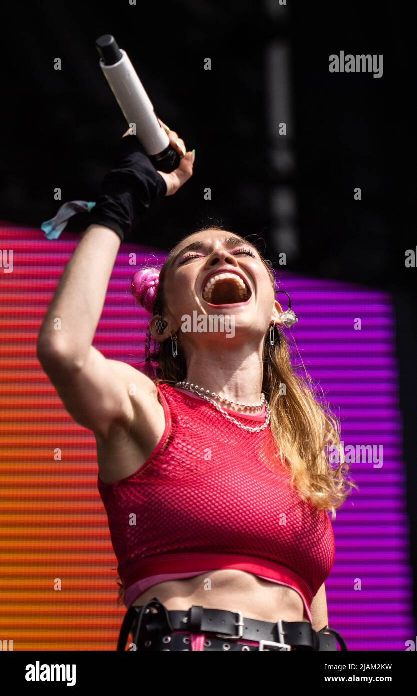 MisterWives - Mandy Lee performs during the 2022 BottleRock Napa Valley ...