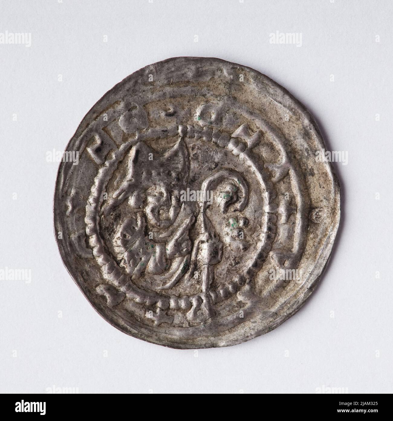 Unidentified ruler, bracteate; the turn of the 12th and 13th centuries ...
