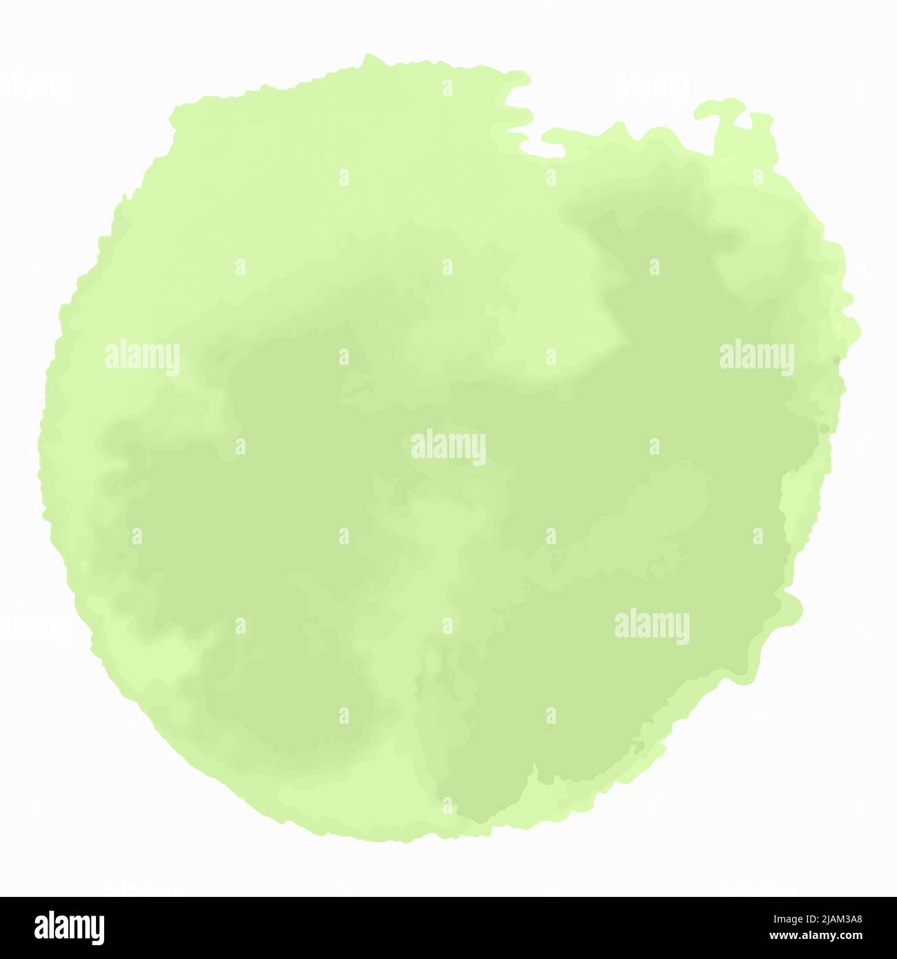 watercolor blot with smudge drips and stains, hand drawn vector element ...