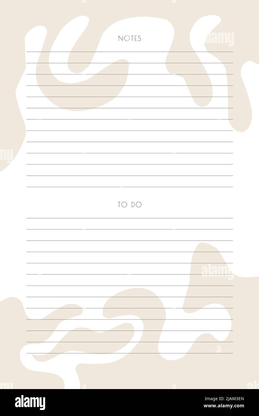 organizer daily weekly monthly planner to do list with delicate ...