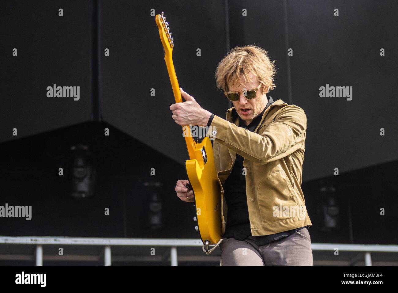 Britt Daniel - Spoon performs during the 2022 BottleRock Napa Valley at ...