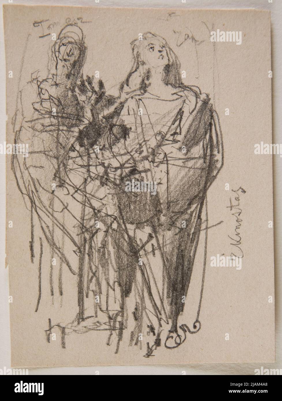 Sketch to the iconostasis for the Uniate church of St. Norbert in ...