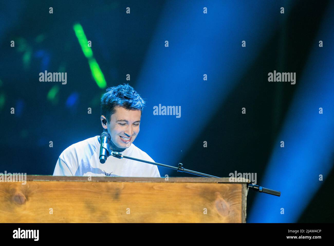 Twenty One Pilots - Tyler Joseph performs during the 2022 BottleRock ...
