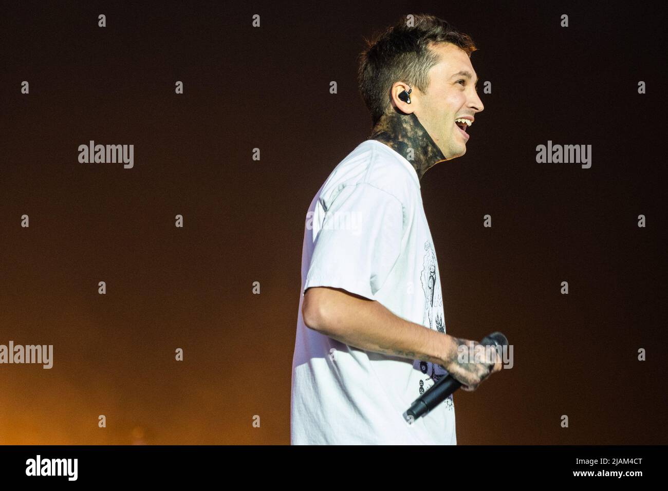 Twenty One Pilots - Tyler Joseph performs during the 2022 BottleRock ...