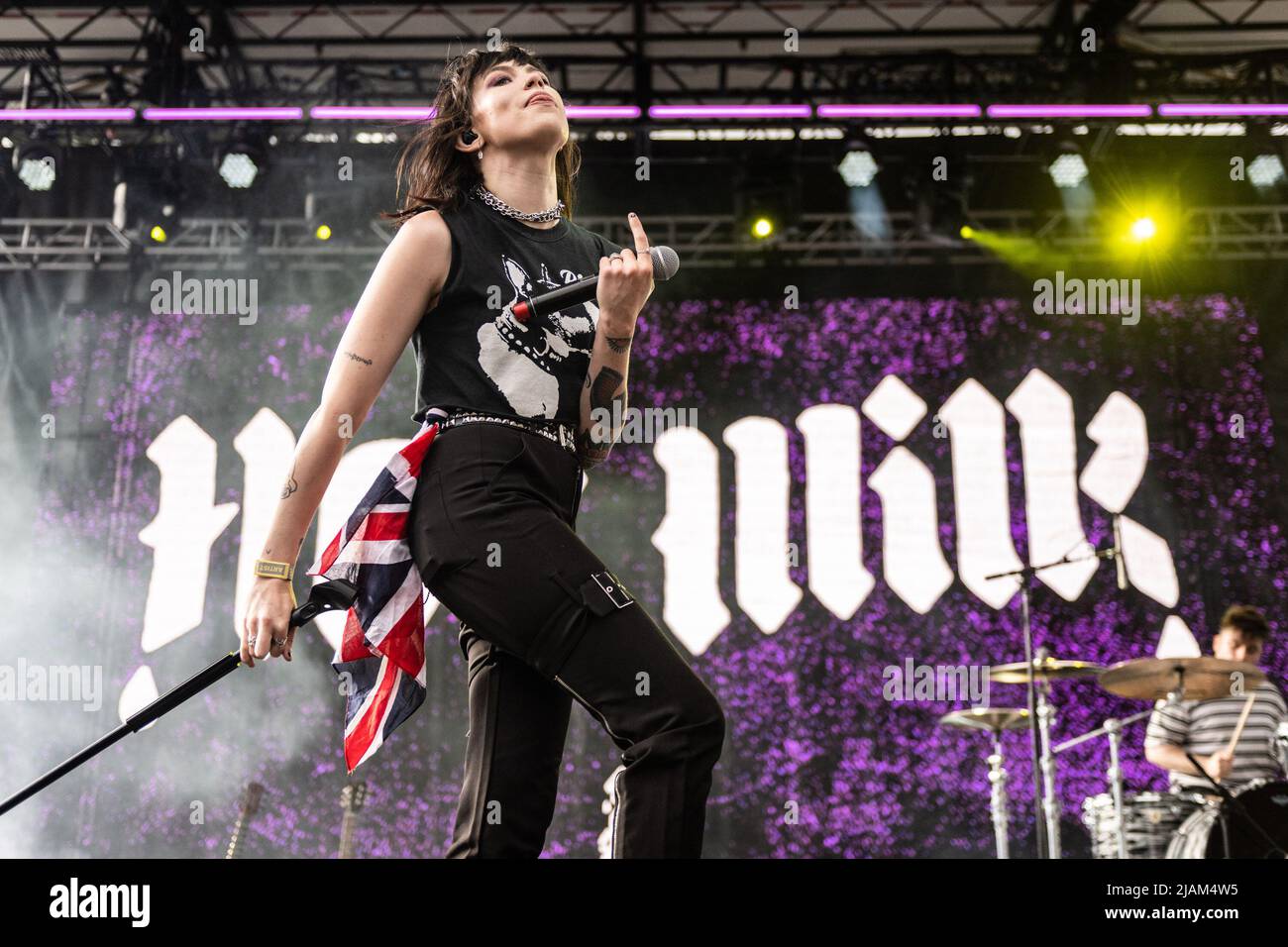 Hot Milk - Han Mee performs during the 2022 BottleRock Napa Valley at ...