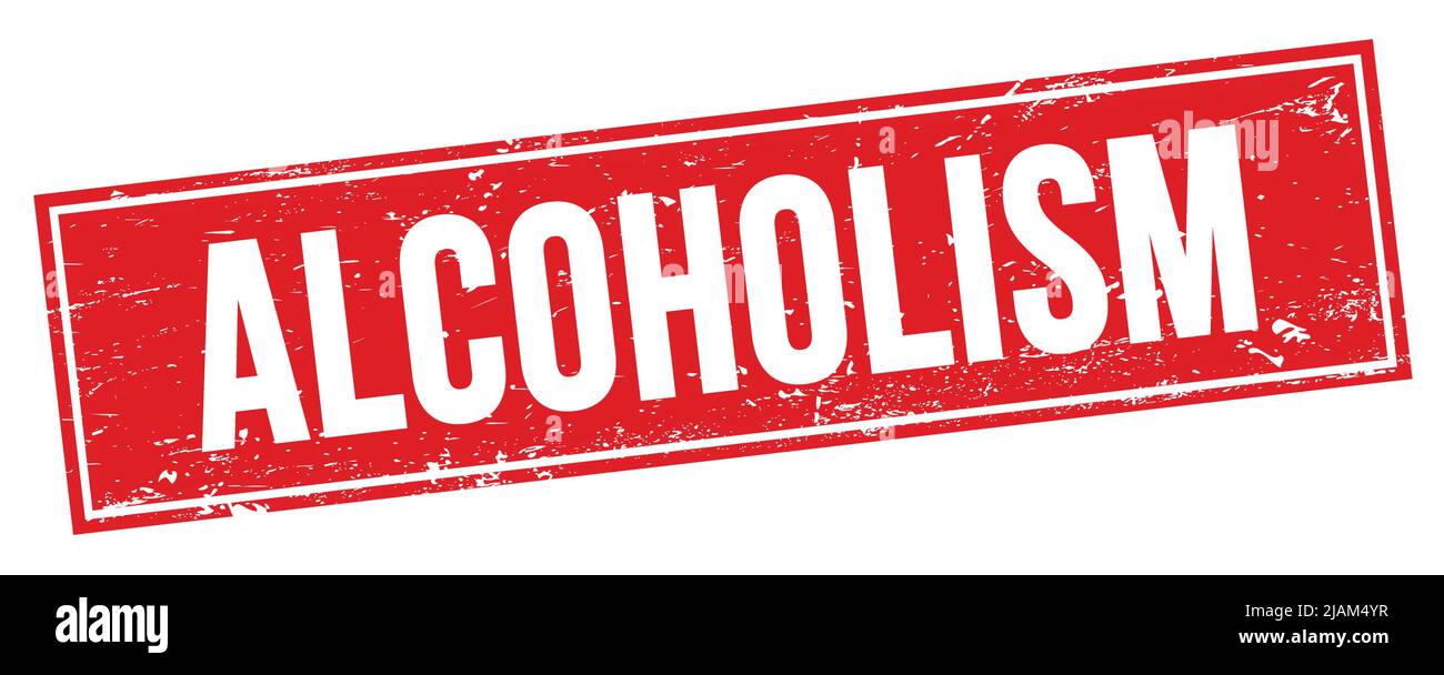Alcoholism stamp hi-res stock photography and images - Alamy