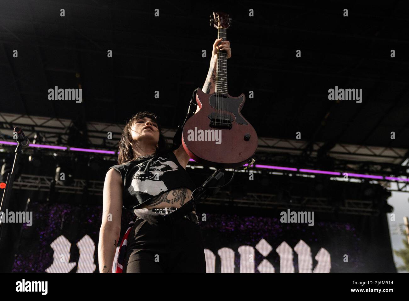 Hot Milk - Han Mee performs during the 2022 BottleRock Napa Valley at ...