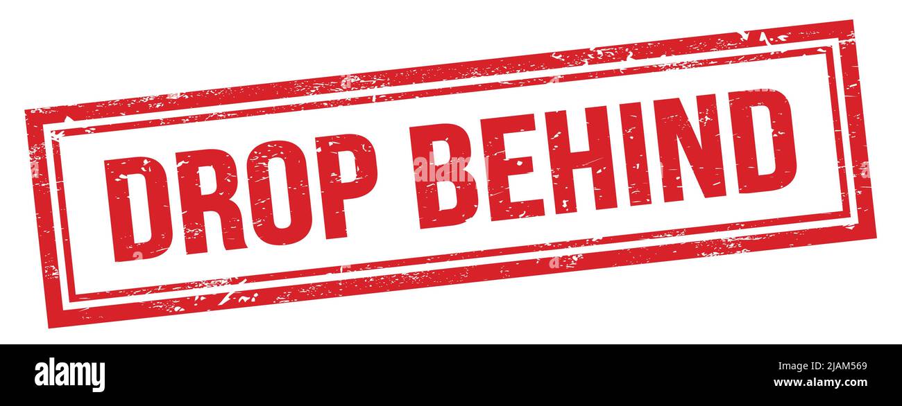 Drop behind stamp hi-res stock photography and images - Alamy