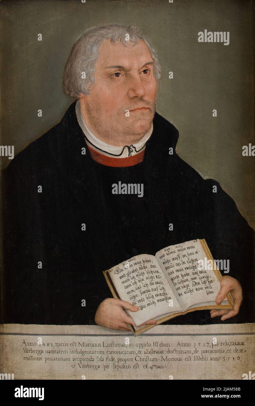 Portrait of Martin Luther (1483–1586) A prize, lucas (m.; 1515 1586 ...