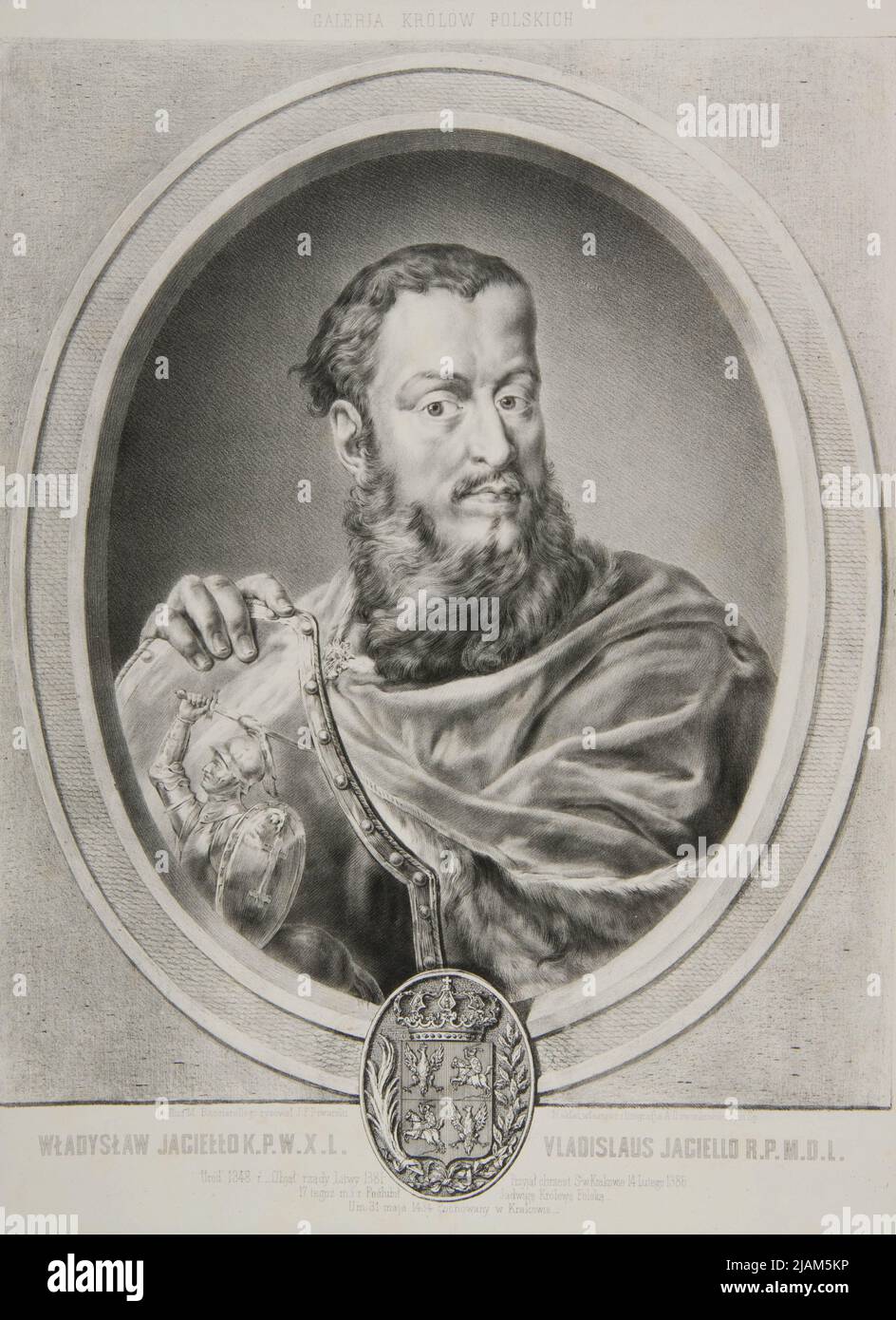 Władysław Jagiełło (1351 1434) King of Poland, The Grand Duke of ...