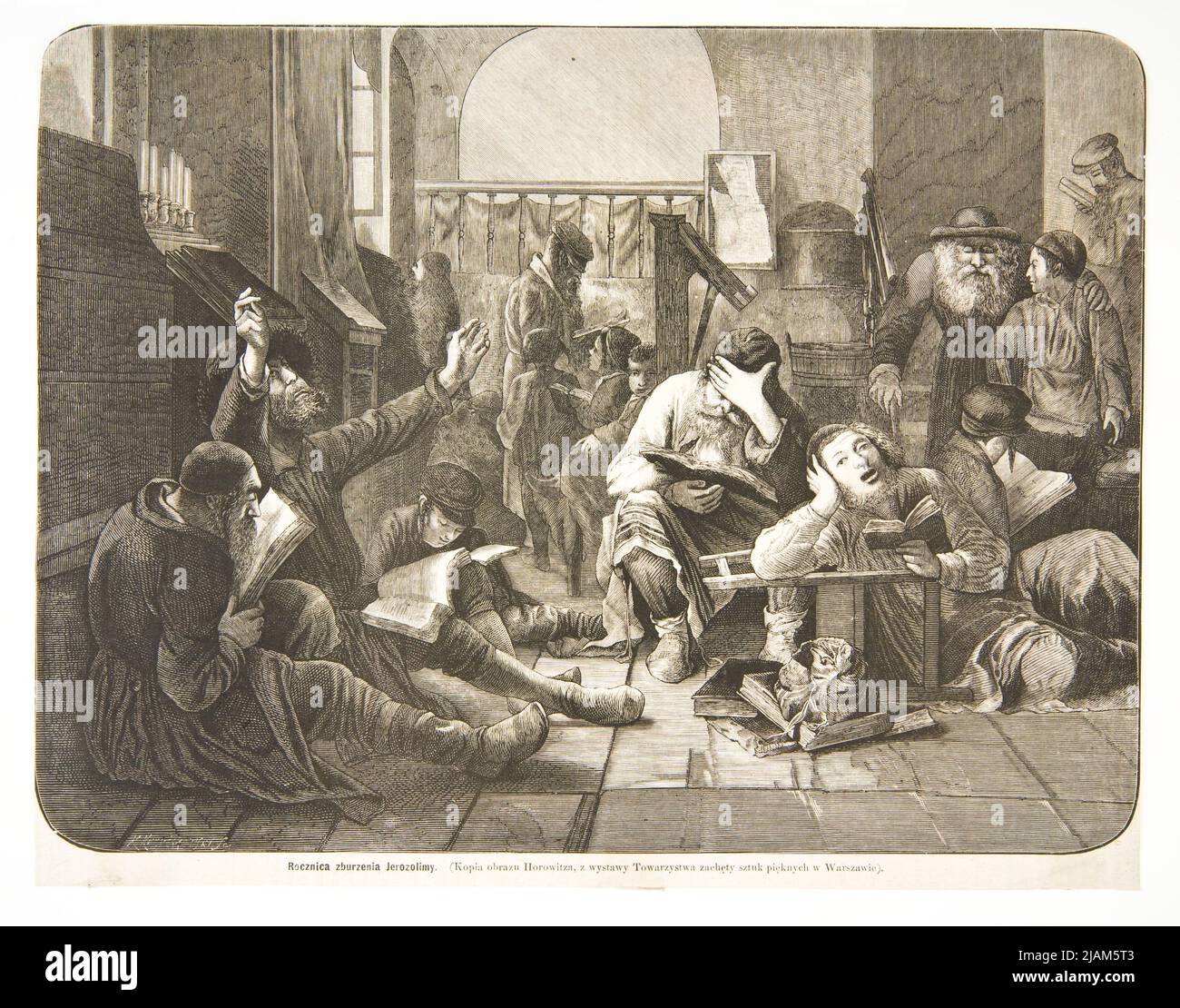 Anniversary of the destruction of Jerusalem according to the painting ...