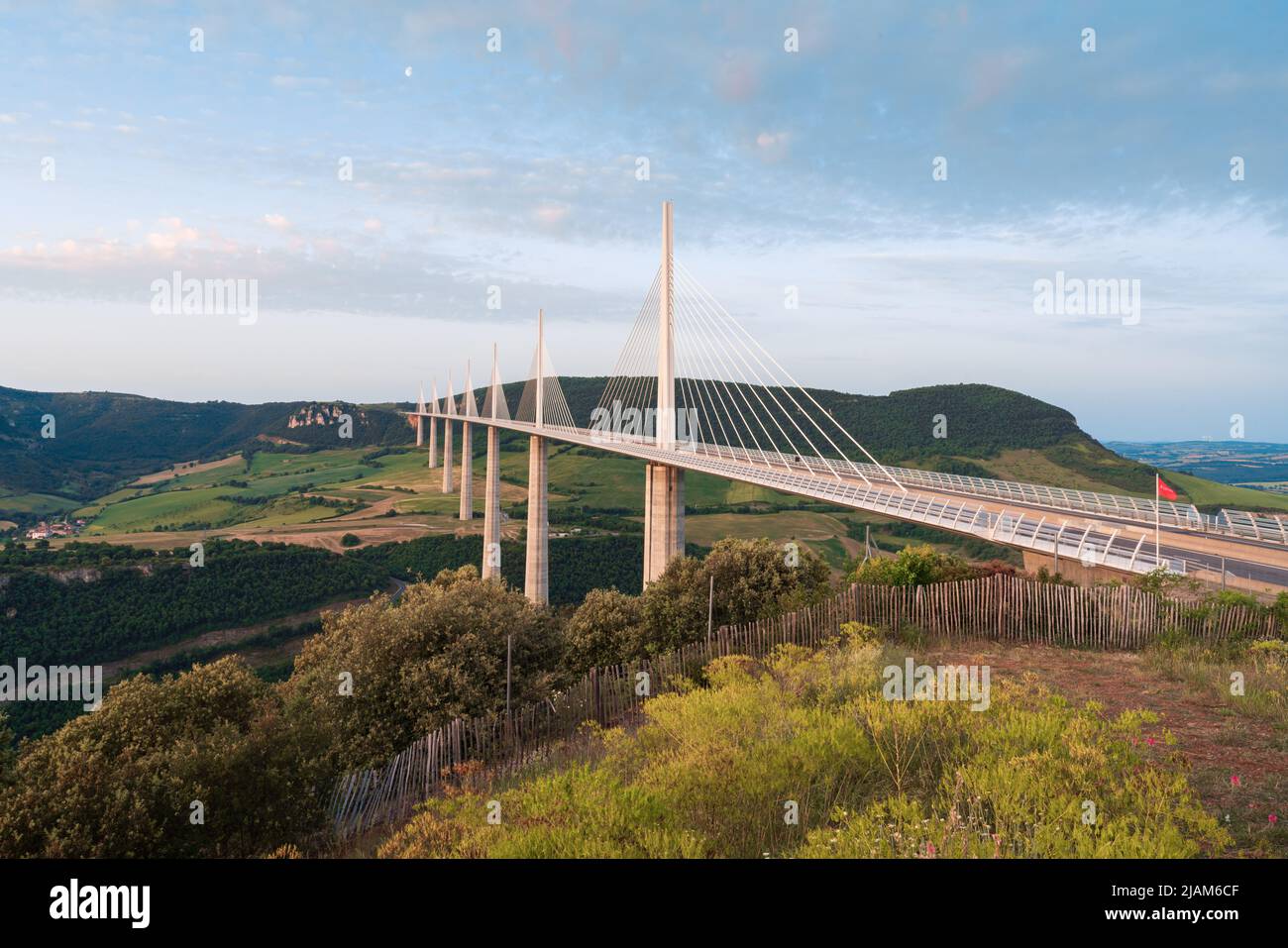 Millau bridge france aerial hi-res stock photography and images - Alamy