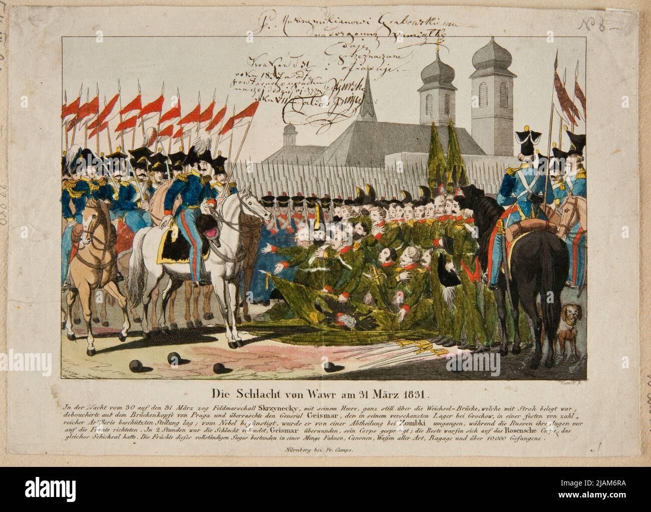 Wawer The Battle of Wawr on March 31 1831/ Battle of Wawrem on March 31 ...
