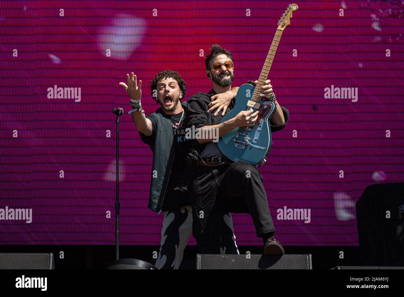 Grandson aka Jordan Edward Benjamin performs during the 2022 BottleRock ...