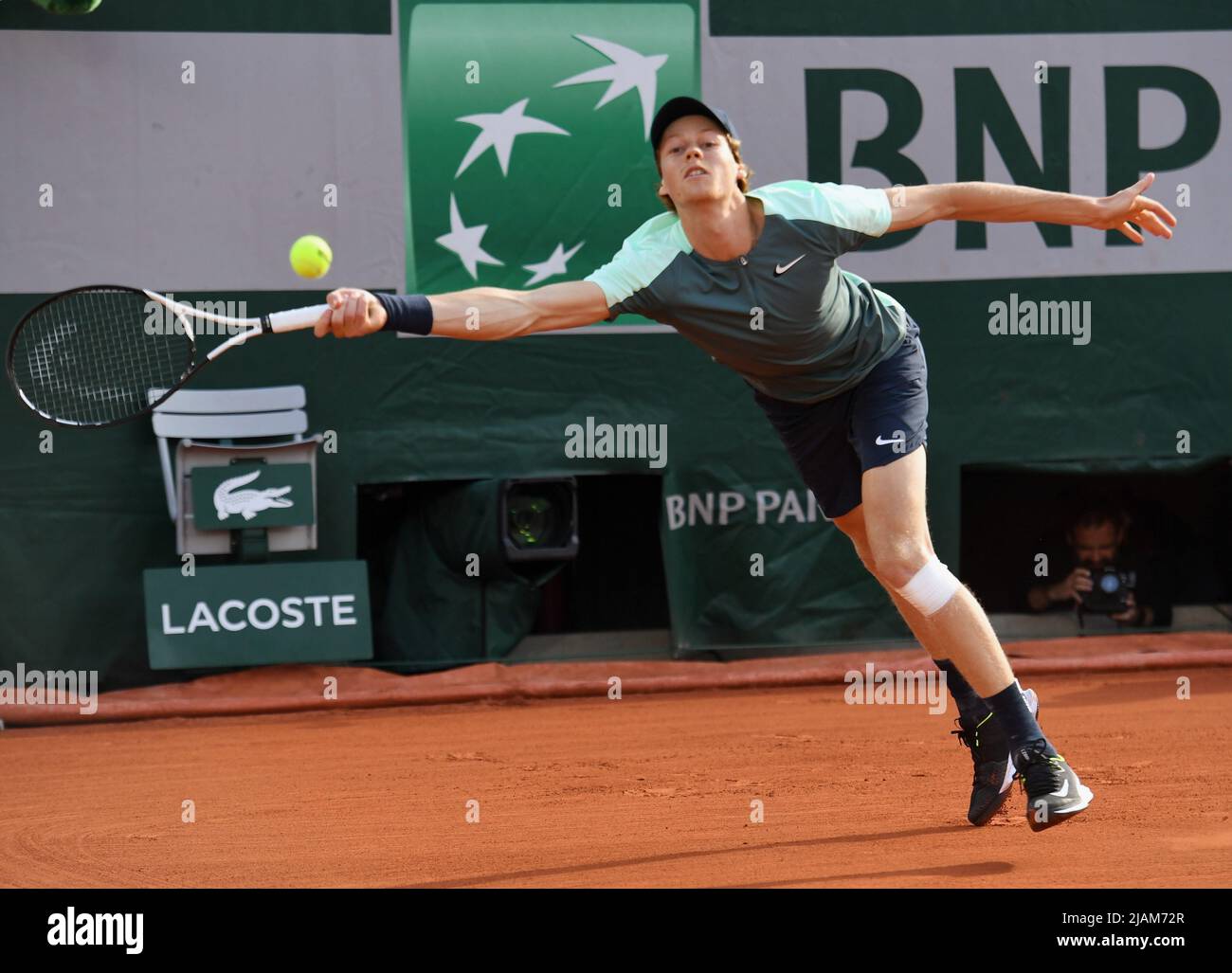 French Tennis Championship "Roland Garros" 2022. Fourth round. Italian ...