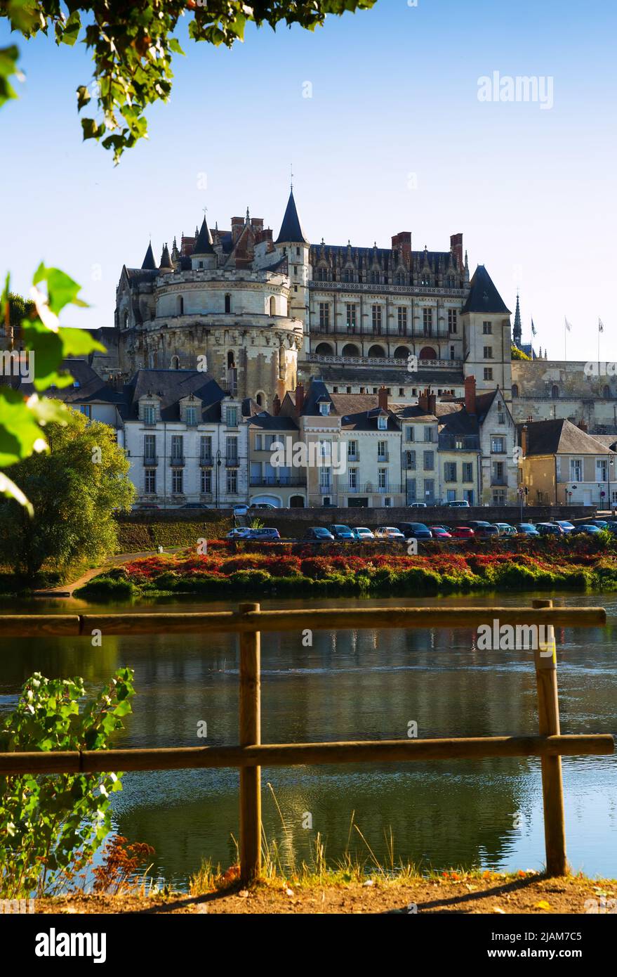 Royal castle Chateau de Amboise Stock Photo - Alamy
