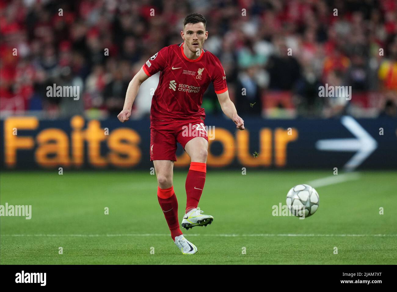 Andy Robertson of Liverpool FC during the UEFA Champions League Final ...